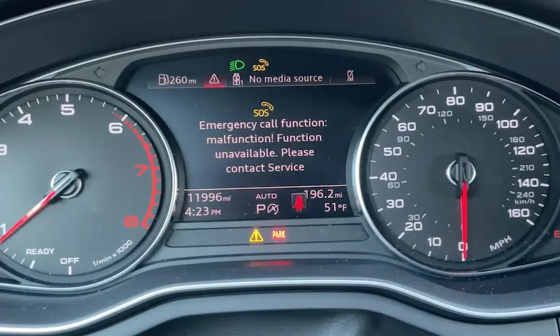 Audi SOS Malfunction:Causes & Fixes - Daily Car Tips