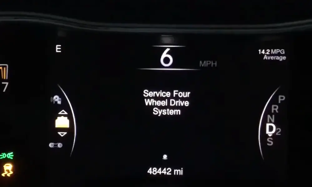 3 Causes Of Service All Wheel Drive System Message - Daily Car Tips