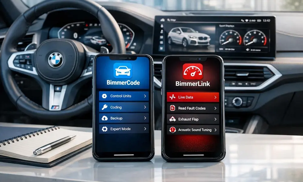 BimmerCode vs BimmerLink: Which App Does Your BMW Actually Need ...